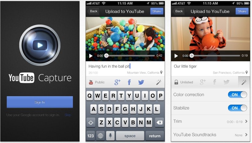 YouTube Capture para iOS – Un Poco Geek