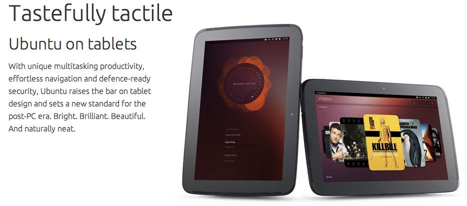 Presentado oficialmente Ubuntu para tabletas – Un Poco Geek