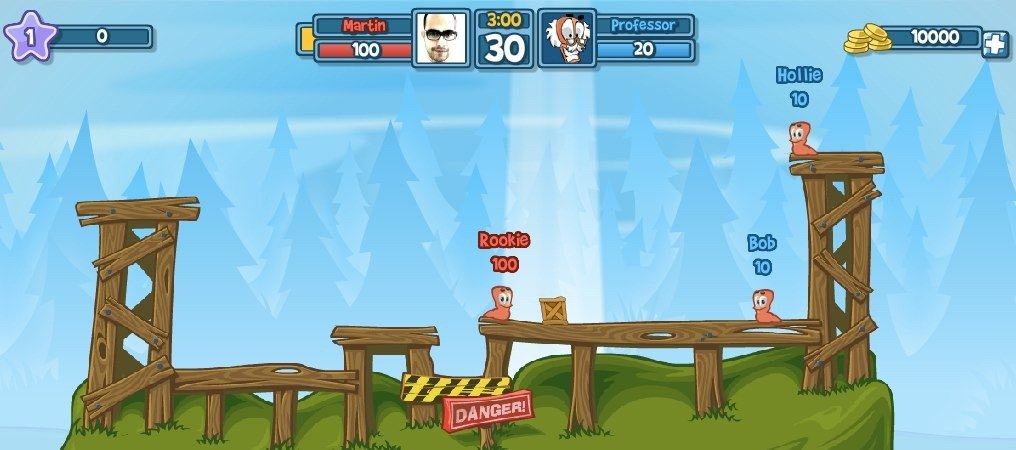 El clásico Worms disponible en Facebook – Un Poco Geek