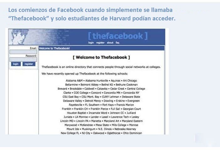 Facebook y sus rediseños desde su lanzamiento - Un Poco Geek
