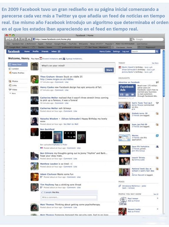 Facebook y sus rediseños desde su lanzamiento - Un Poco Geek